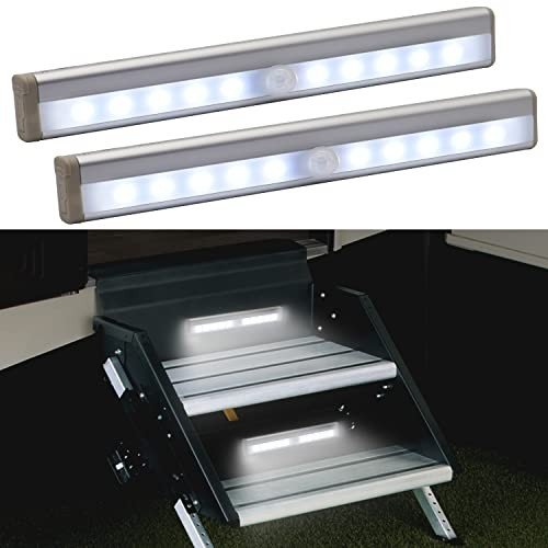 Motion Activated RV Step Lights - 2 Pack