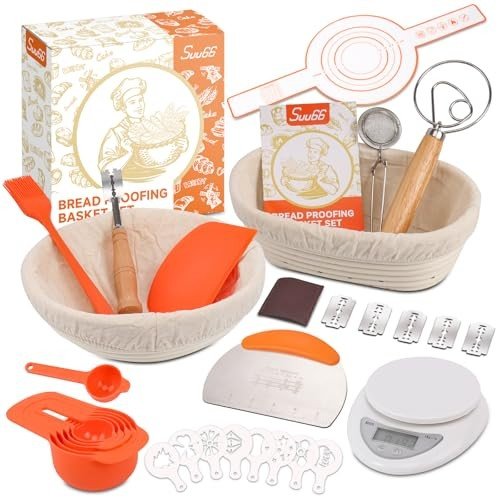 30-Piece Sourdough Baking Starter Kit - Everything You Need!
