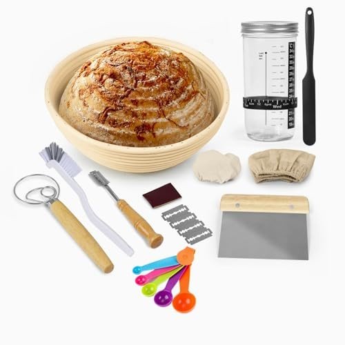 Beginner's Complete Sourdough Bread Proofing Kit