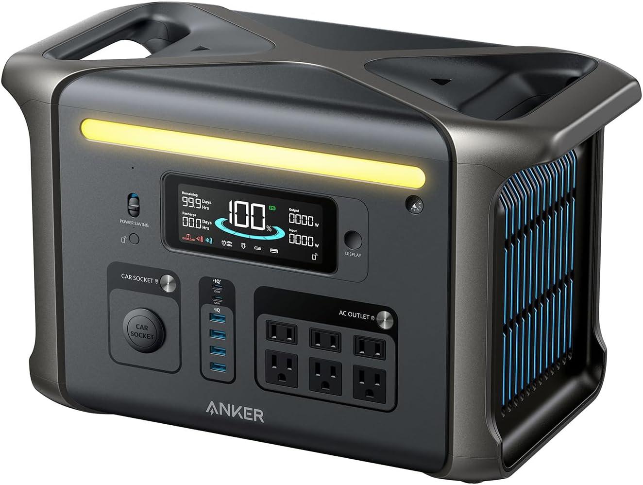 Power Up Anywhere with SOLIX F1500 Generator