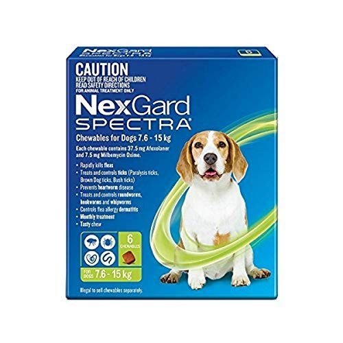 NexGard Spectra Chewables for Small Dogs - 6 Pack