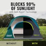 Coleman Skydome Tent: Quick Setup & Dark Room