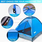 Lightweight 2-Person Waterproof Camping Dome Tent