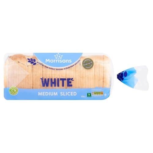 Morrisons Soft Medium White Bread – 800g Pack