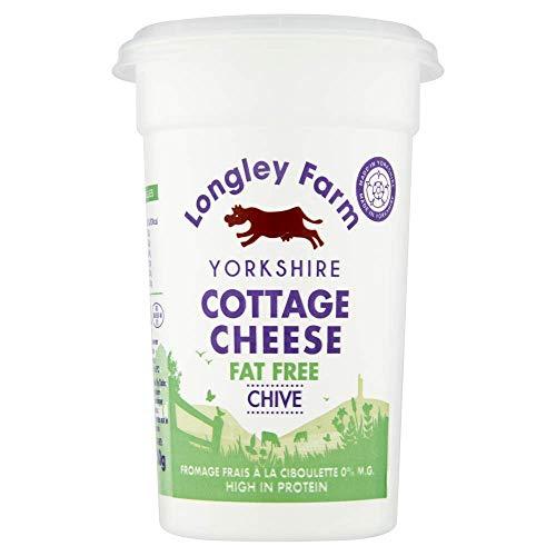 Yorkshire Fat Free Cottage Cheese with Chives, 250g