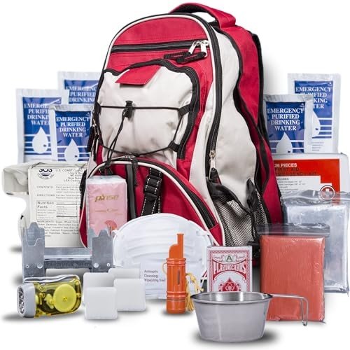 72-Hour Survival Backpack Kit for One - Be Prepared!