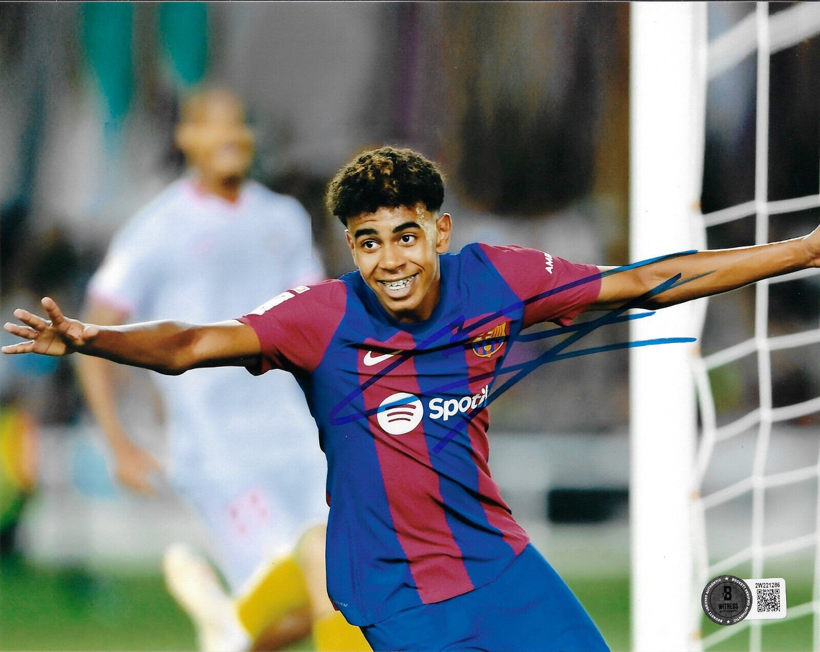 Lamine Yamal Signed 8x10 FC Barcelona Photo