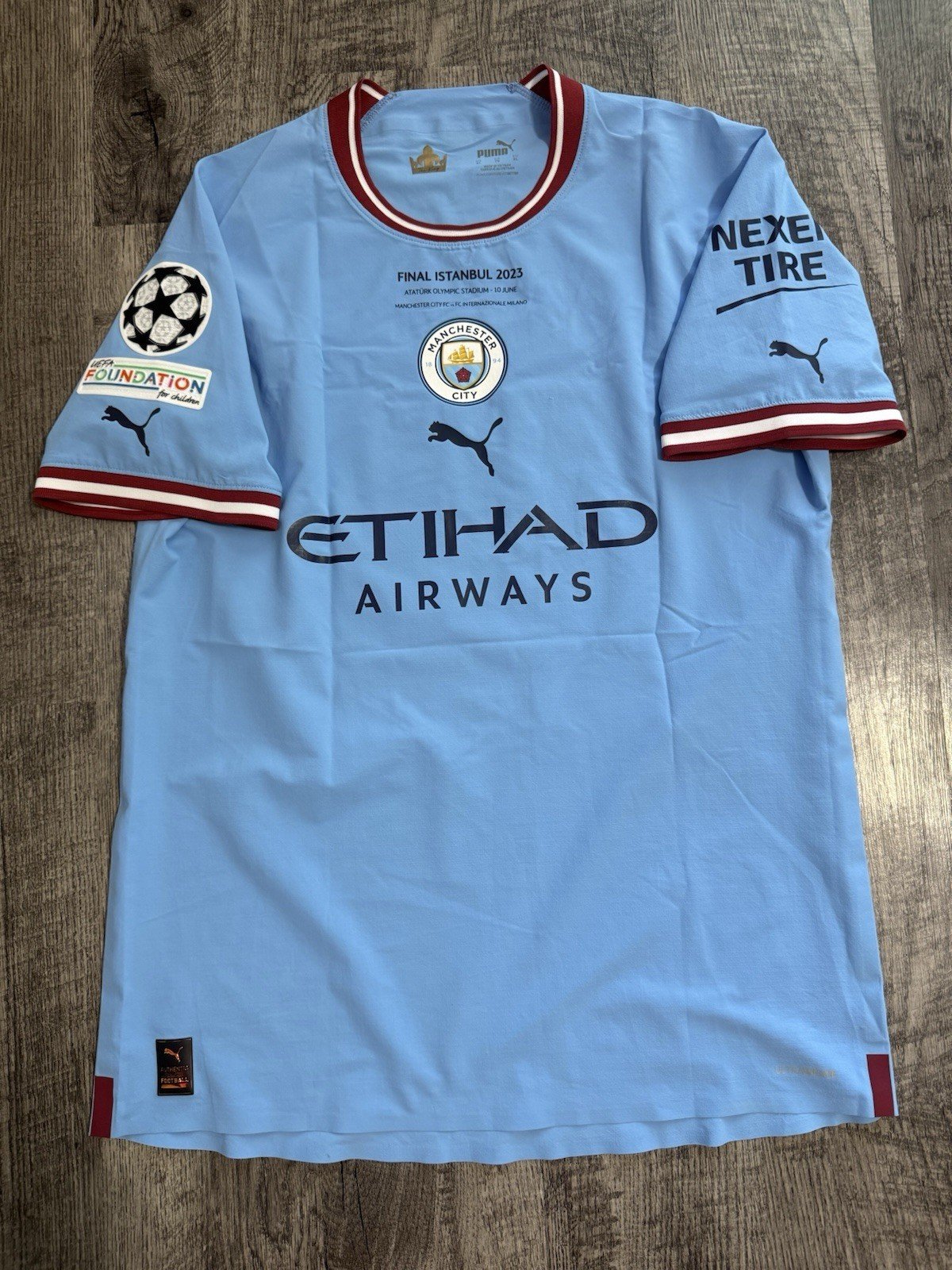 Erling Haaland Manchester City Puma Ultraweave Jersey