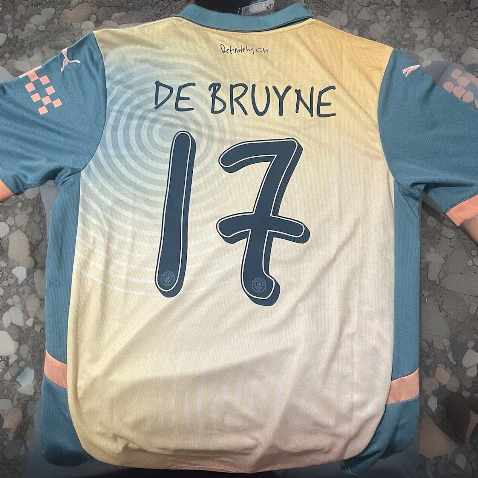 Shop Manchester City 2024/25 De Bruyne #17 Kit