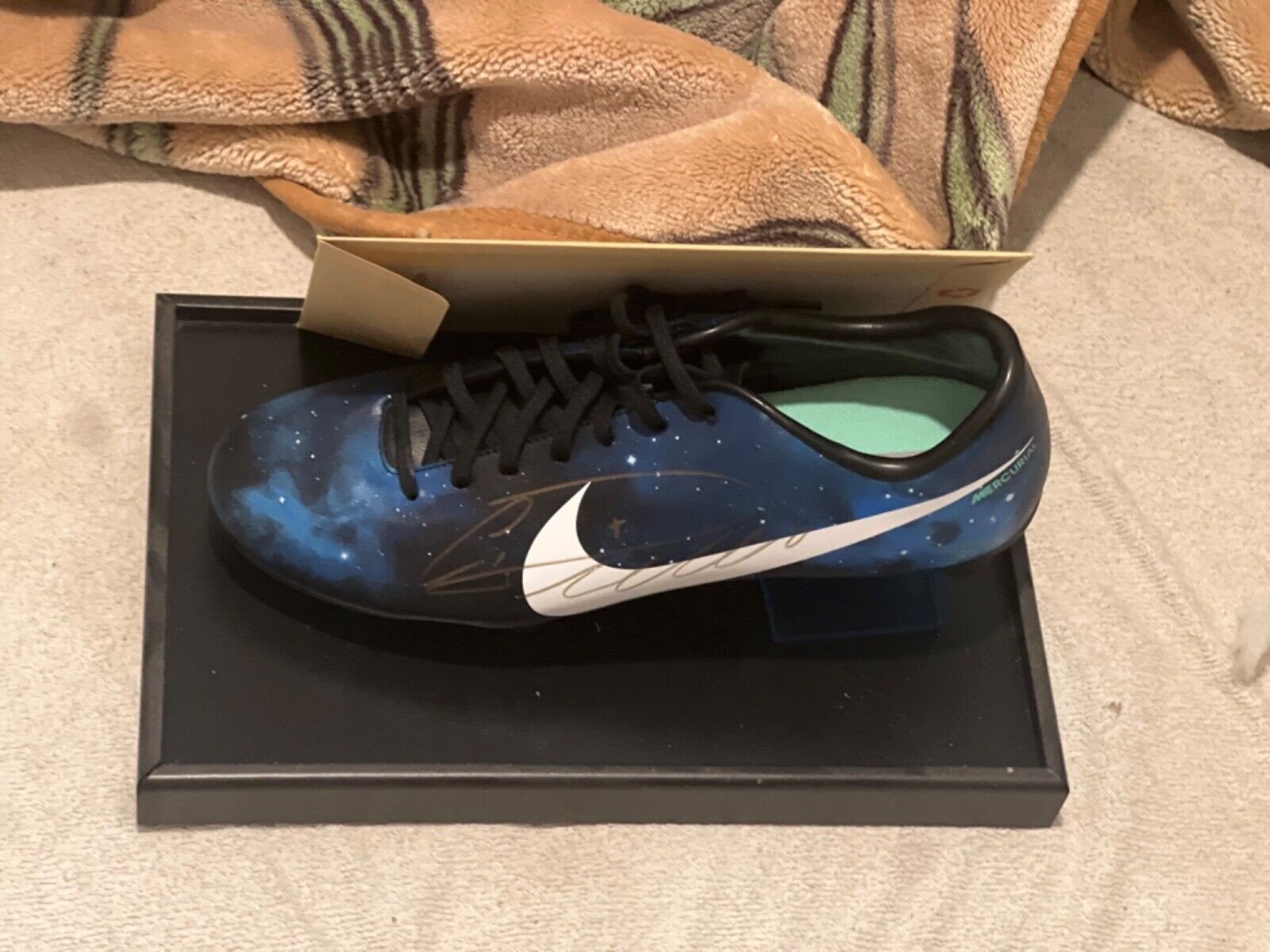 Authentic Cristiano Ronaldo Signed CR7 Soccer Boots