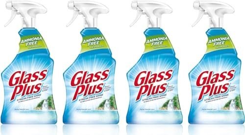 Glass Plus Multi-Surface Cleaner 32 oz - 4 Pack