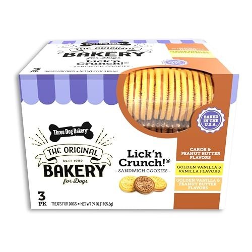 “Delicious Lick’n Crunch Dog Sandwich Cookies for Puppies”