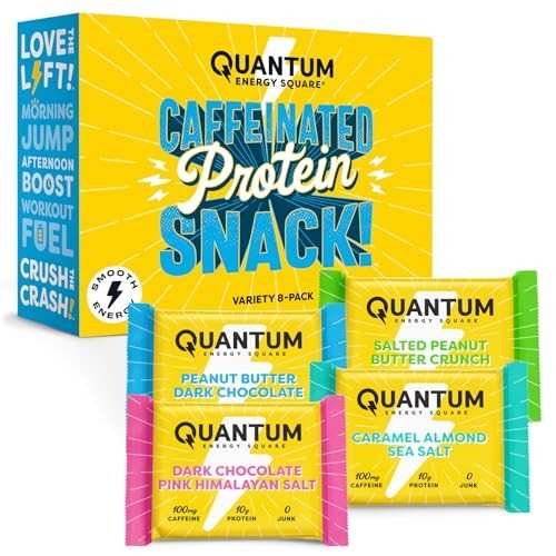 Quantum Energy Square: Vegan Protein Bars for Gamers