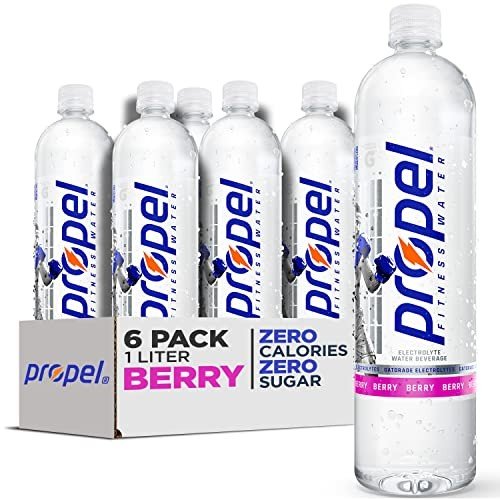 Berry Propel Energy Drink 6-Pack for Gamers