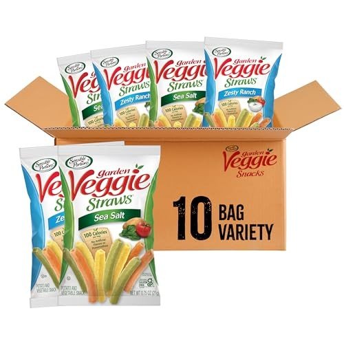 Veggie Straws Multi-Pack: Sea Salt & Ranch Snacks