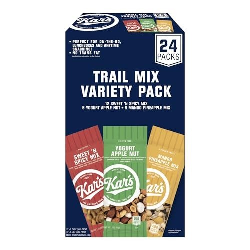 Kar's Nuts Trail Mix Variety - Perfect Gamer Snacks!