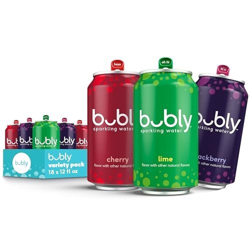 Bubly Sparkling Water Variety Pack - Gamer Refreshment