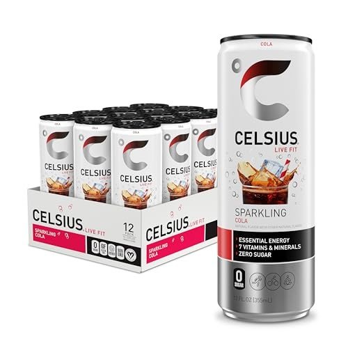 Boost Your Game: Celsius Sparkling Cola 12-Pack