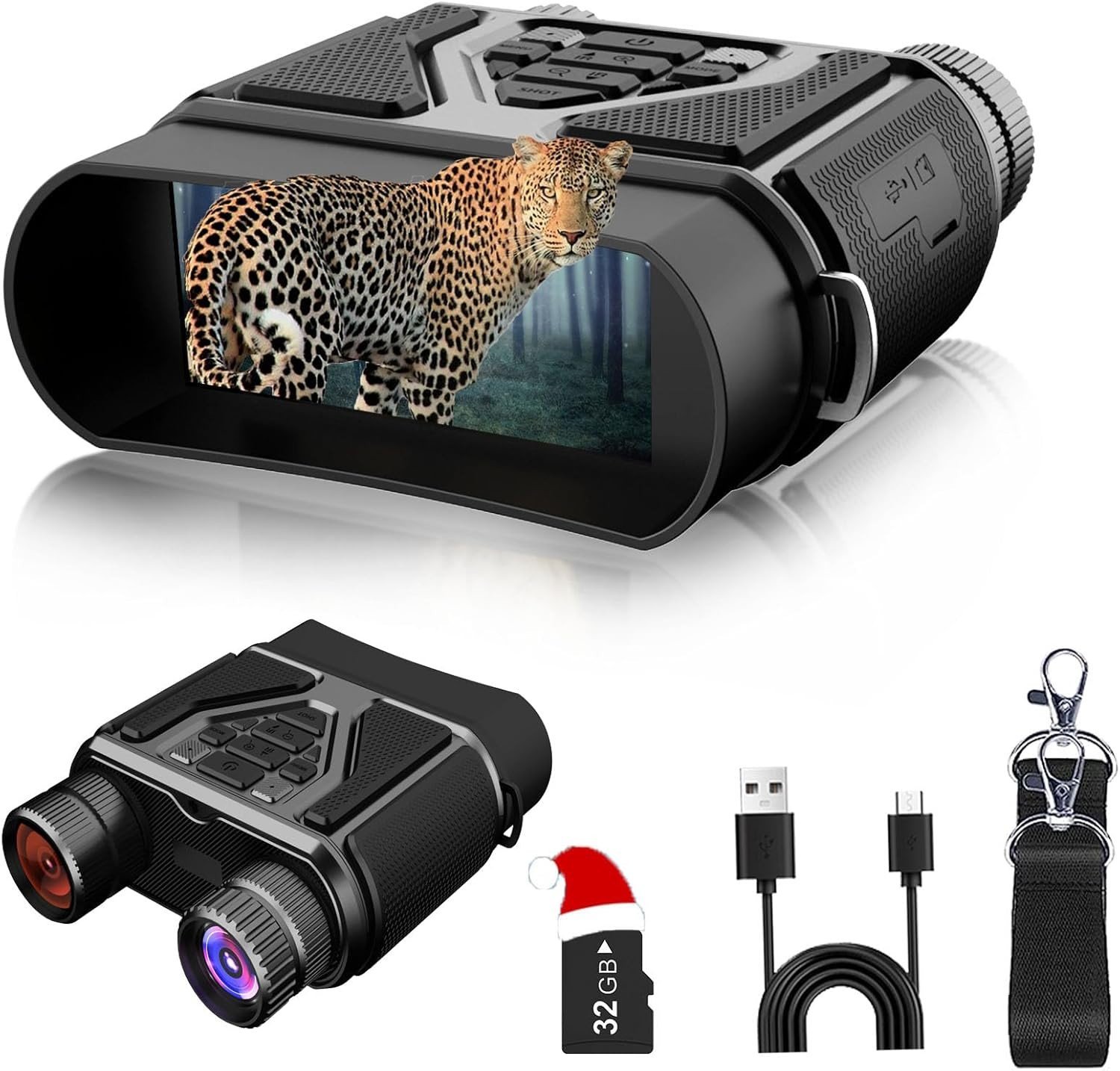 4th of July Night Vision Goggles - 3” Screen