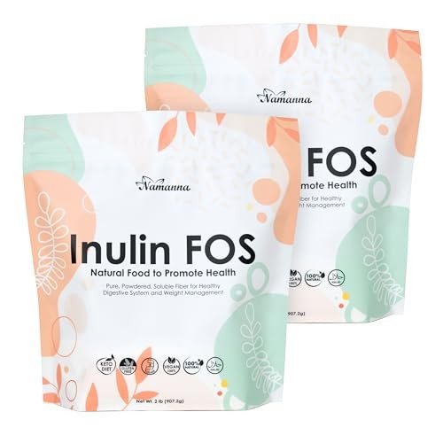 Pure Inulin FOS Powder - Vegan Prebiotic Boost