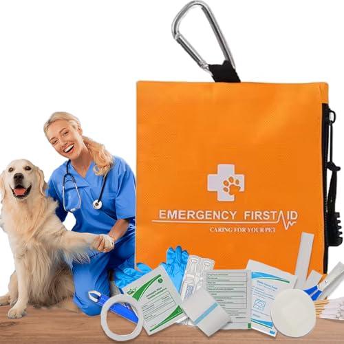 Travel Pet Medical Kit: Bandages & Tick Remover