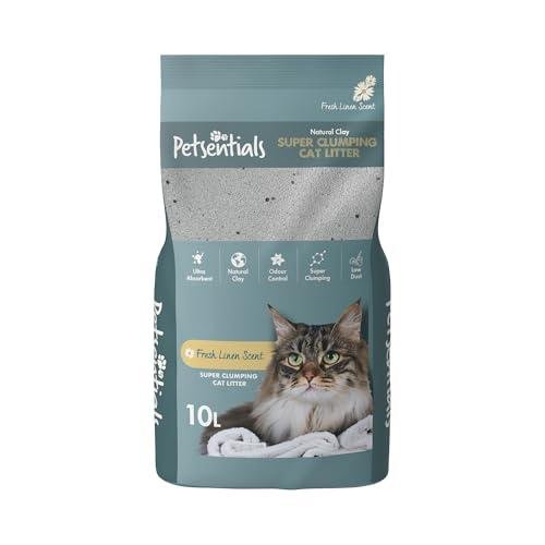 Fresh Linen Cat Litter - 10L Clumping Solution