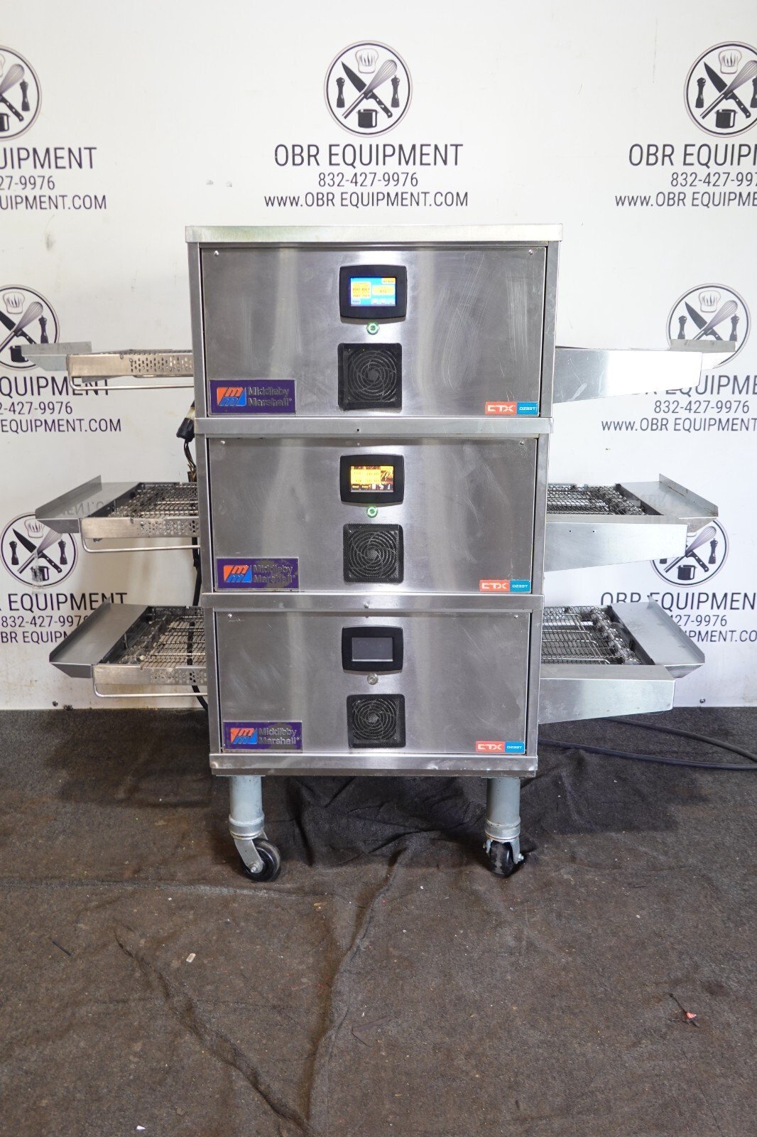 Middleby Marshall Triple Stack Electric Pizza Oven