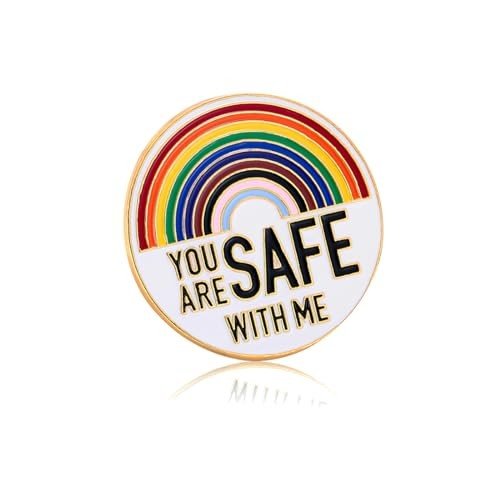 Show Your Support with Rainbow Pride Safe Pins