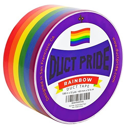 Rainbow Duct Tape for Vibrant DIY LGBTQ Projects