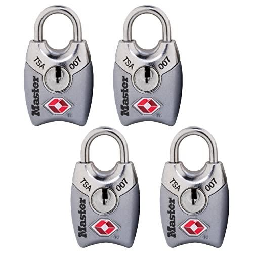 Master Lock TSA Approved Luggage Locks - 4 Pack