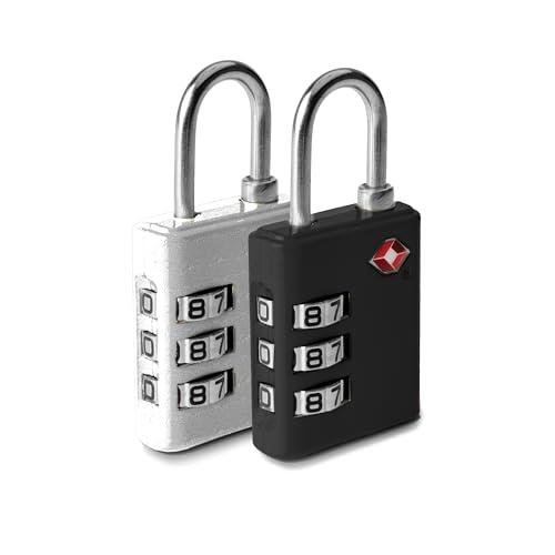 Travelon TSA Luggage Lock Set of 2 - Secure Your Bags