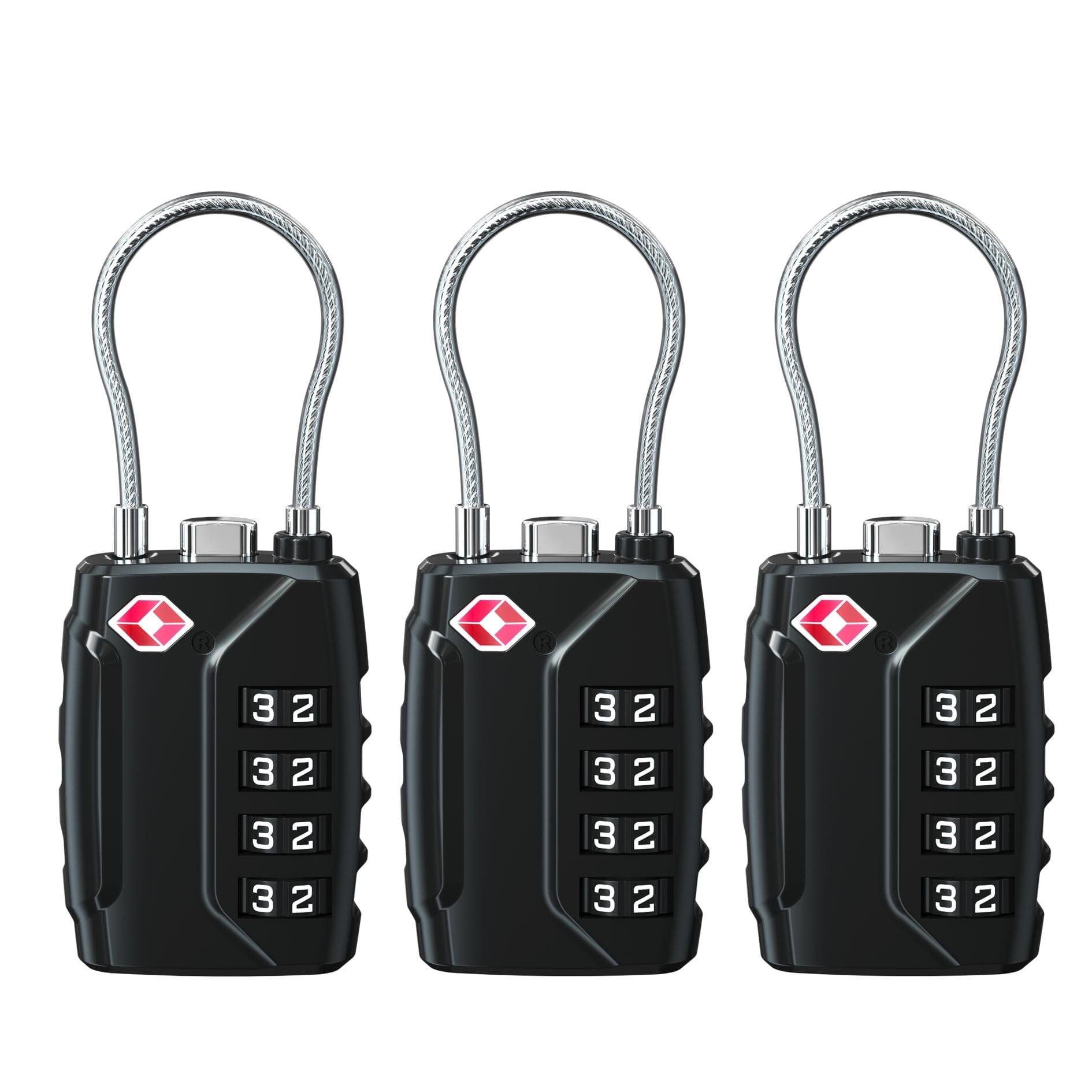 Secure Your Bags: 3 Pack TSA Approved Locks