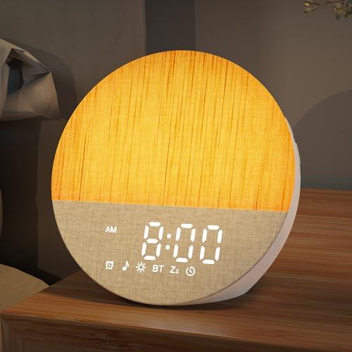 Gentle Sunrise Alarm Clock with Soothing Sounds