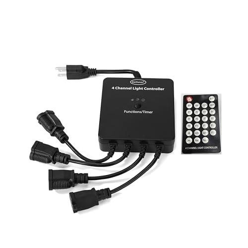 Sync Holiday Lights to Music with 4-Channel Controller