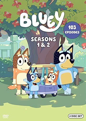 Bluey: Seasons 1 & 2 DVD Collection for Kids