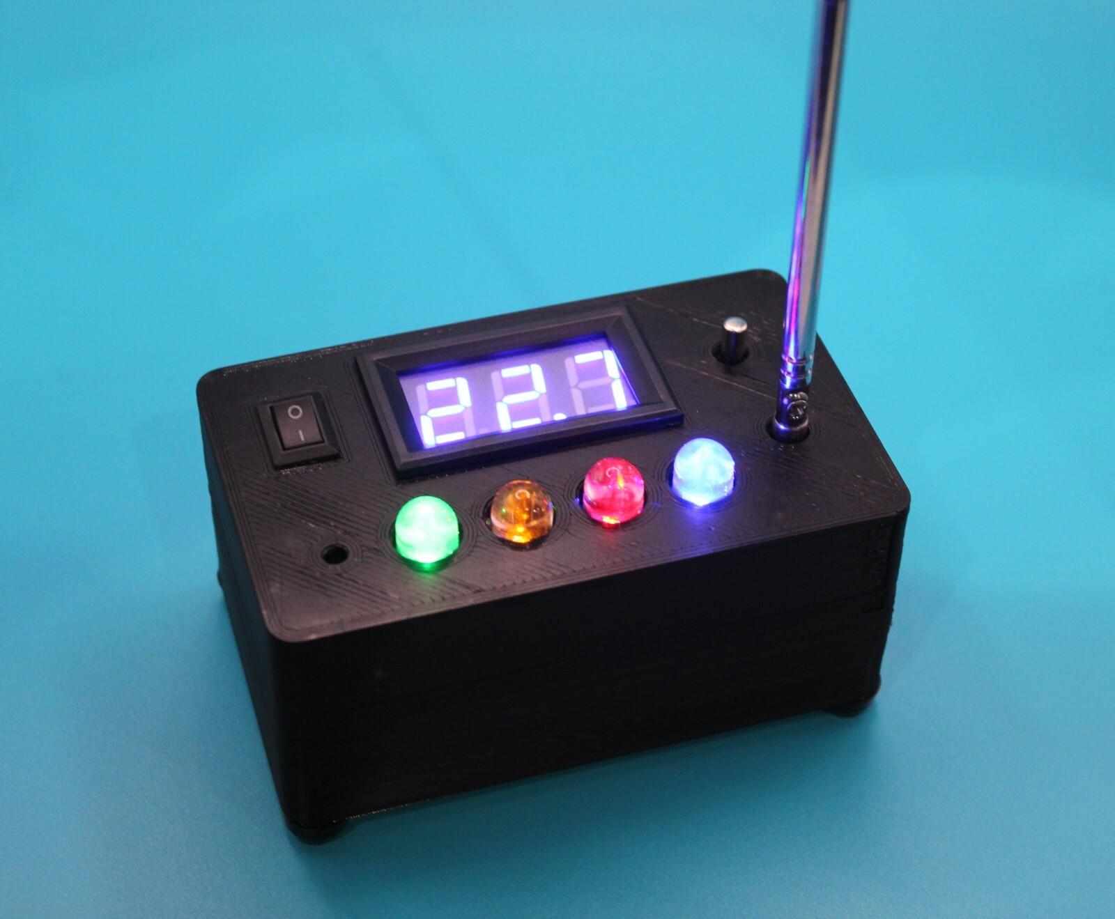 EMF Meter Ghost Detector with Temp Sensor