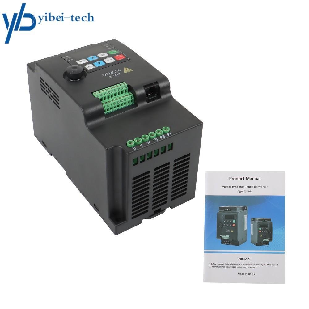 Versatile 1 to 3 Phase CNC VFD Inverter