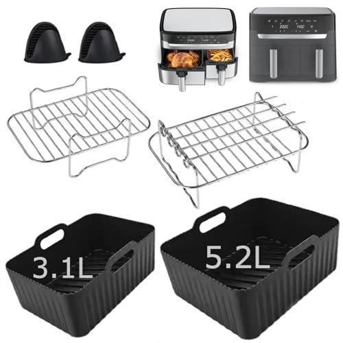 Silicone Liners & Grill Racks for Air Fryers