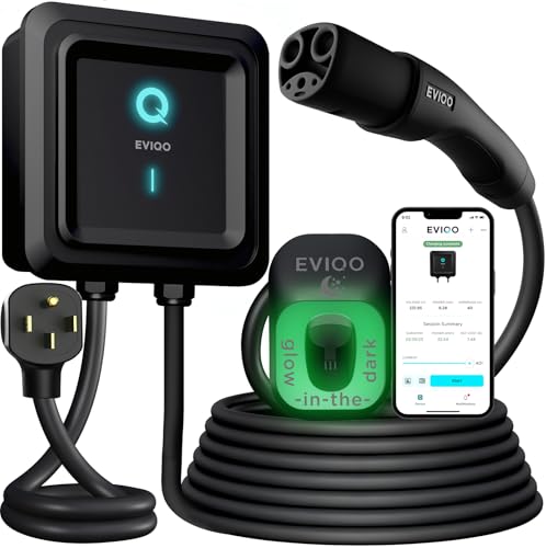 EVIQO Level 2 Tesla Charger - 40 Amp, 25ft Cable