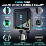 EVIQO Level 2 Tesla Charger - 40 Amp, 25ft Cable