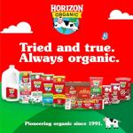 Horizon Organic Shelf Stable 1% Lowfat Chocolate Milk Boxes, Pack of 18 ...