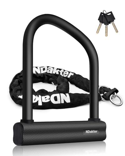High-Security U-Lock & Chain for Scooters