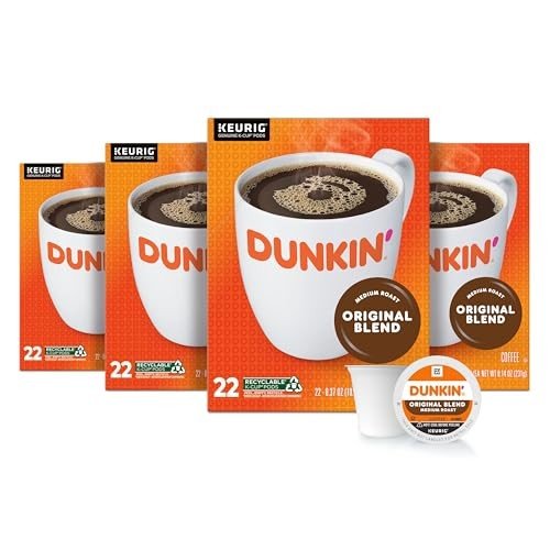 Dunkin' Medium Roast K-Cups - 4 Pack Delight