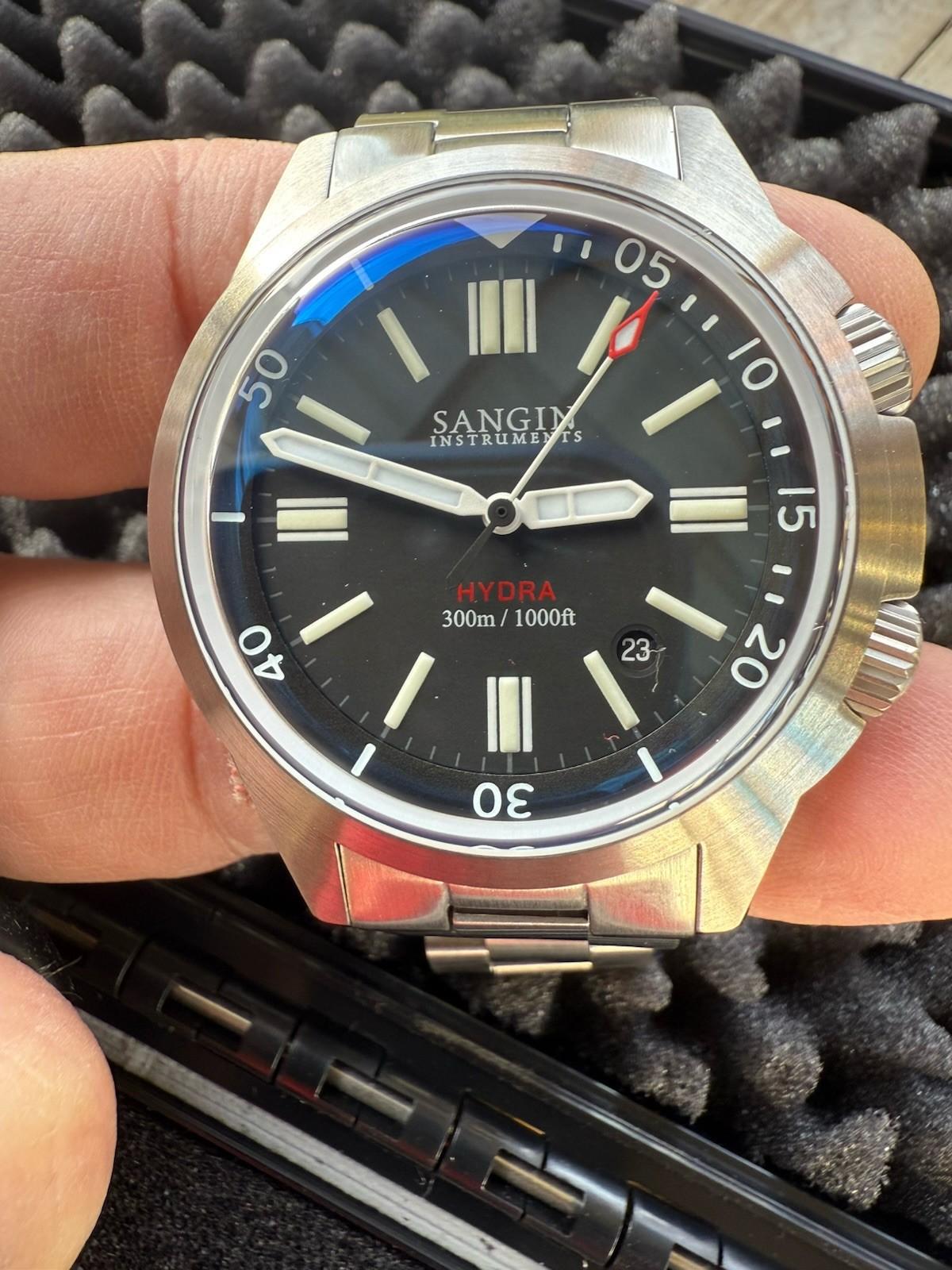 MINT Sangin Instruments HYDRA II Diver Watch Set