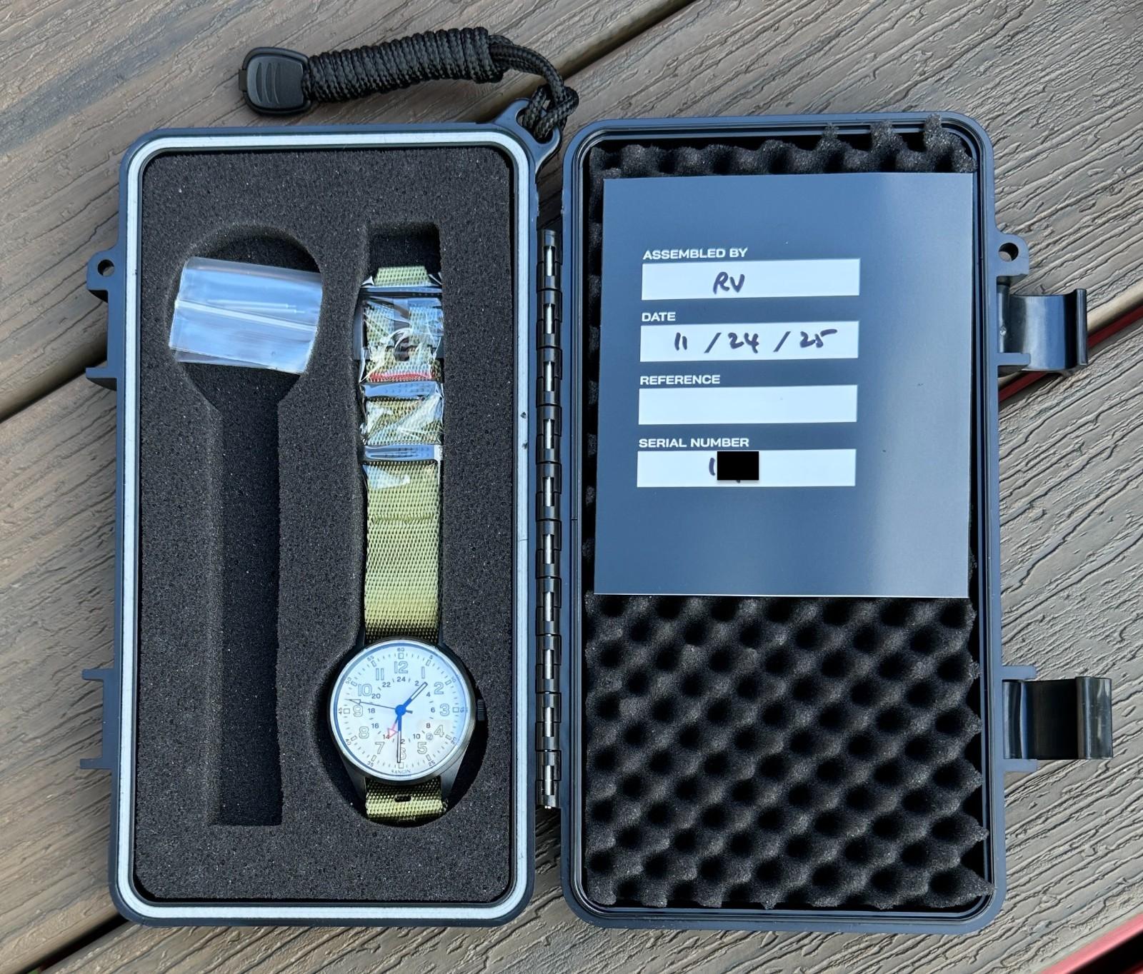 Sangin Overlord Polar Dial DLC Watch - Special Edition