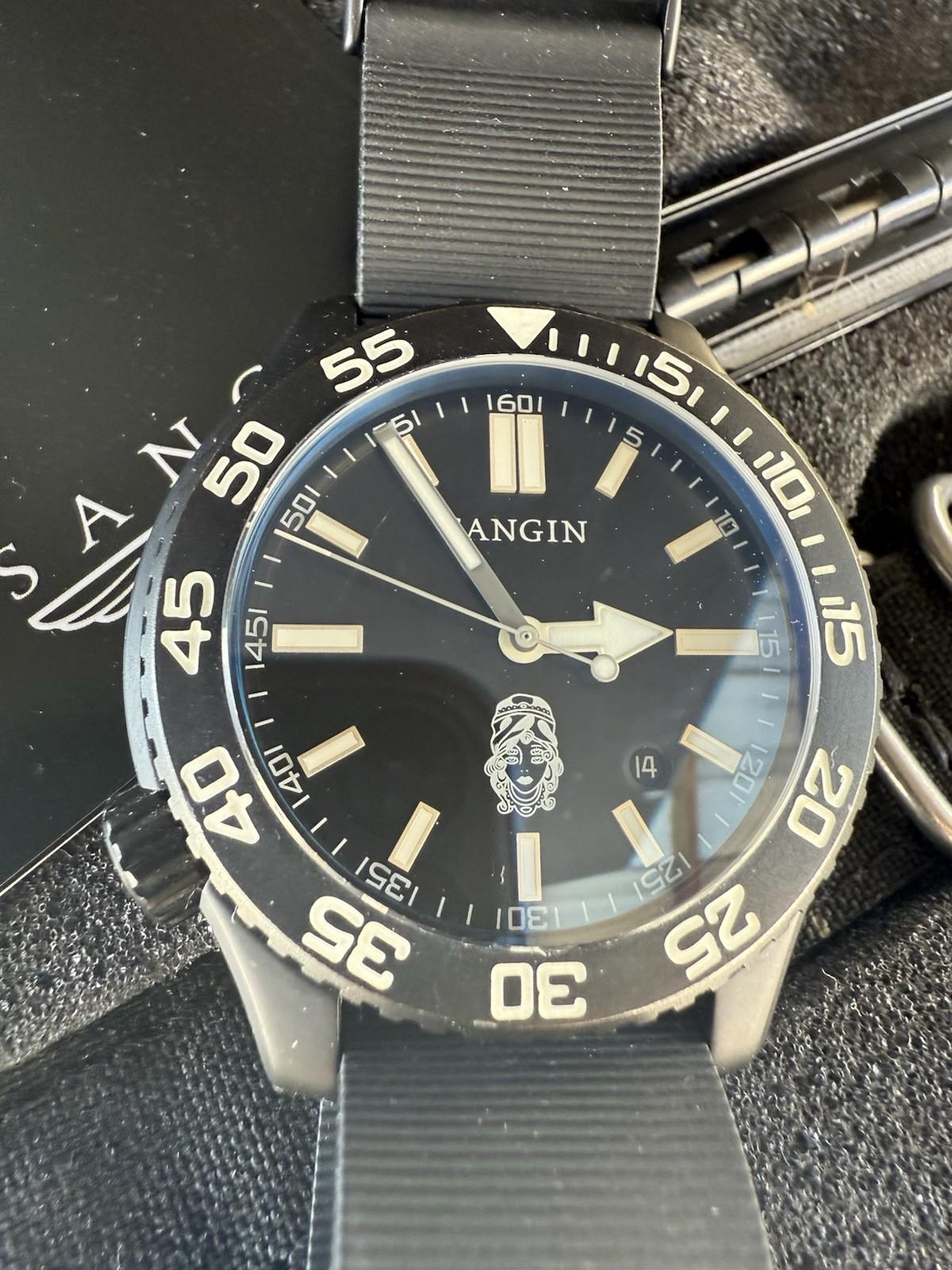 Unique Sangin Instruments DLC Kinetic II Gypsy Watch