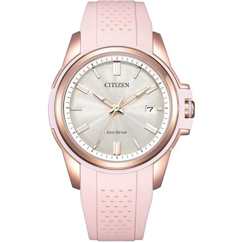 Citizen Eco-Drive Weekender Sport Rose Gold Watch