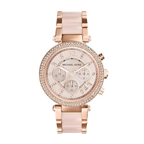 Michael Kors Parker Rose Gold Quartz Watch MK5896
