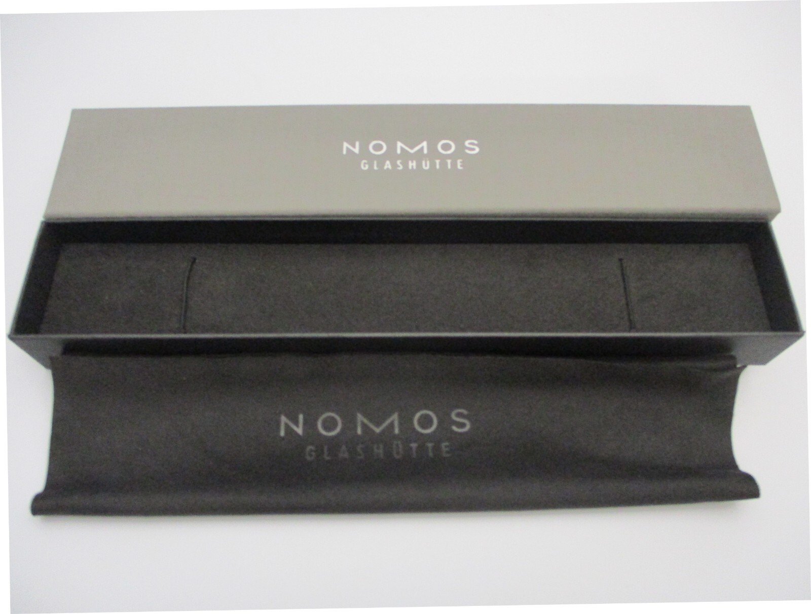 NOMOS Glashütte Gray & Black Watch Box Set