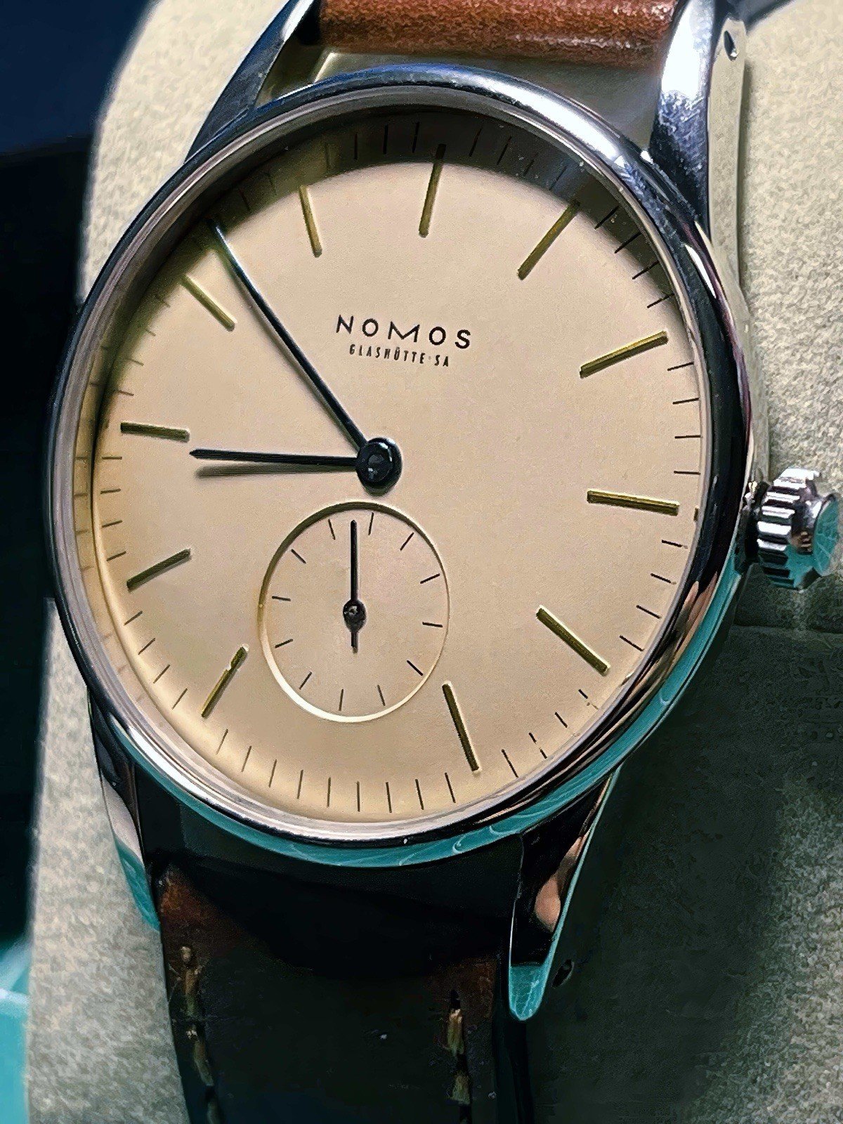 NOMOS Orion 35mm Manual Wind Watch - Timeless Style